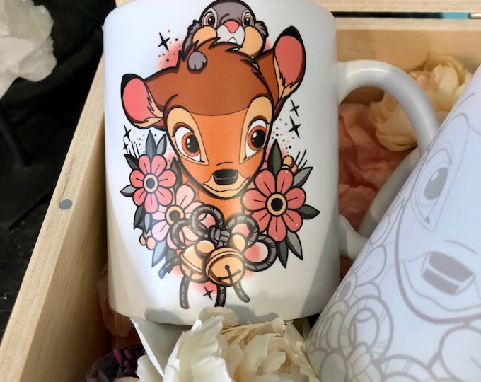 Bambi and Thumper Disney Mug. Sold Individually. - Etsy