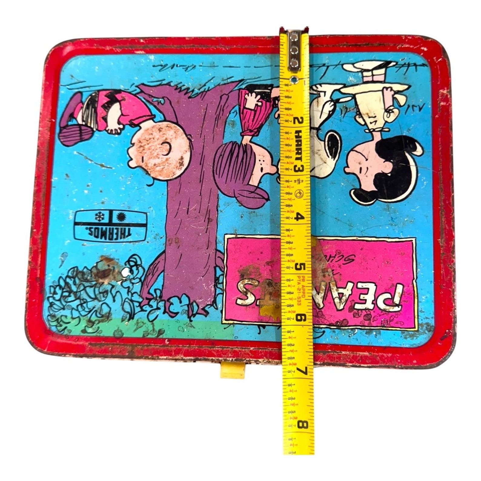 Vintage 1958 Peanuts Snoopy Lucy Lunchbox Featuring Comic Strip ...