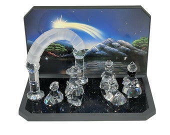 Crystal Nativity - Etsy