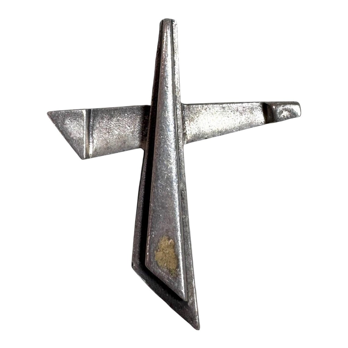 Vintage Hand-forged Nail Crucifix Sterling Cross Pendant Brooch Kirx ...