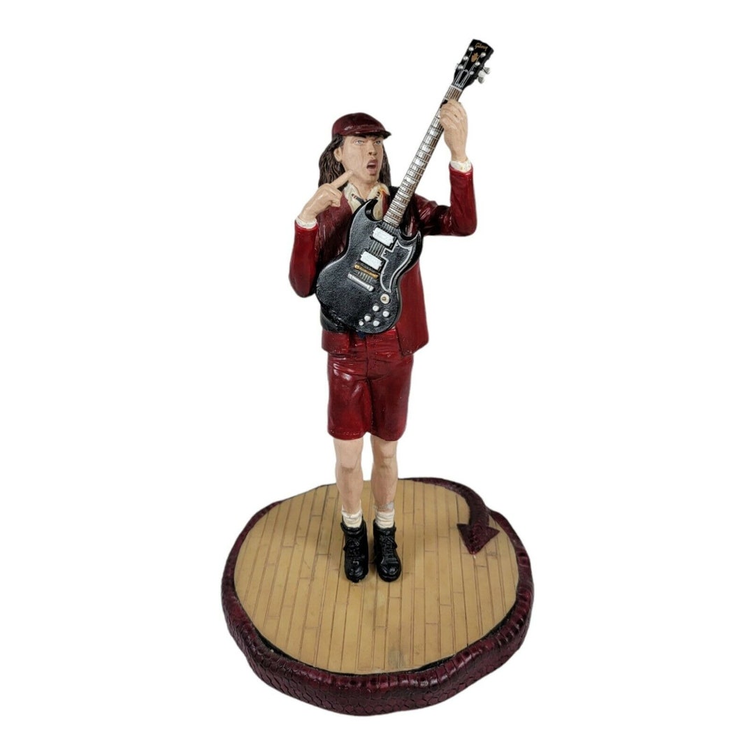 Knucklebonz Angus Young Statue AC/DC Guitar Hero Controller Series ...