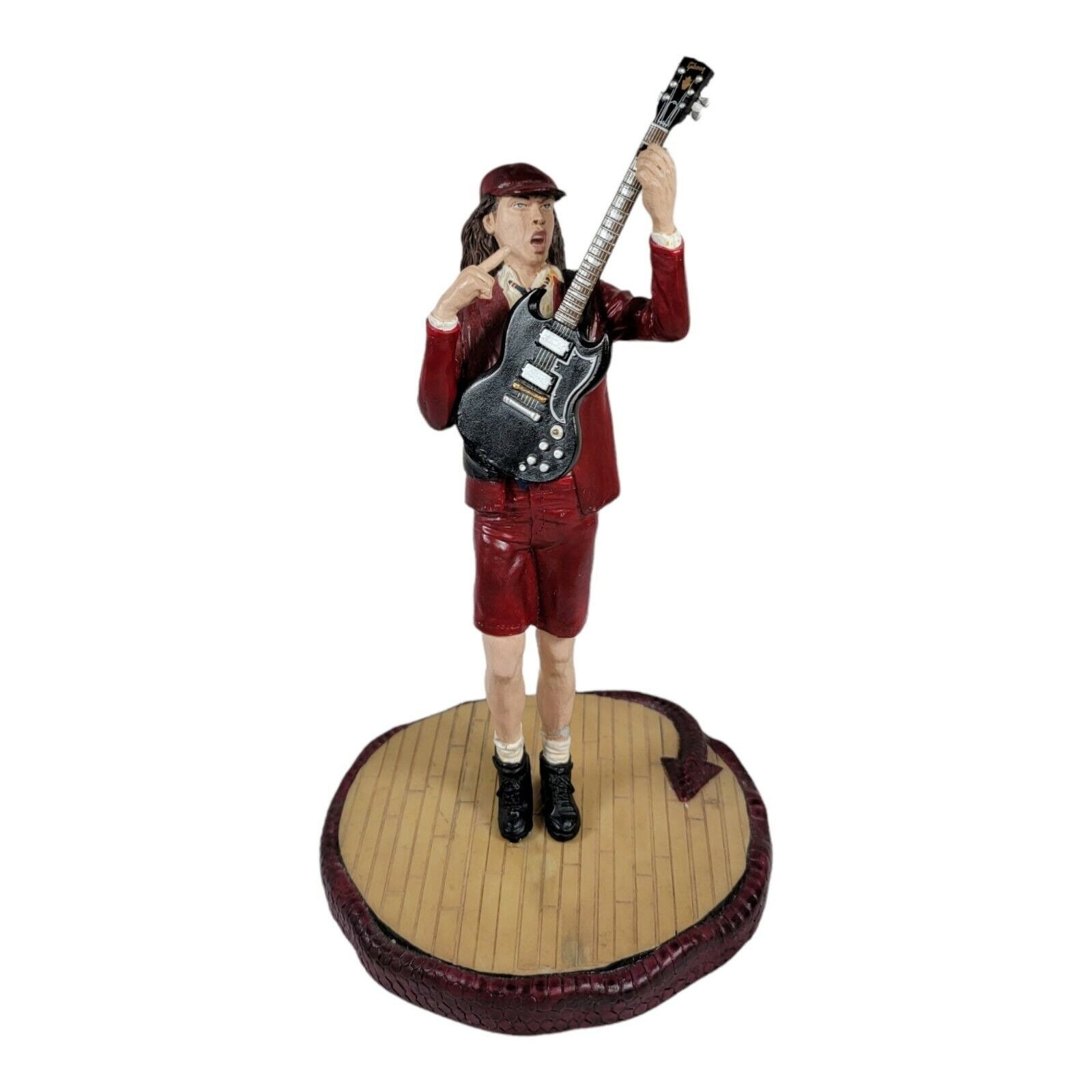 Knucklebonz Angus Young Statue AC/DC Guitar Hero Controller Series ...