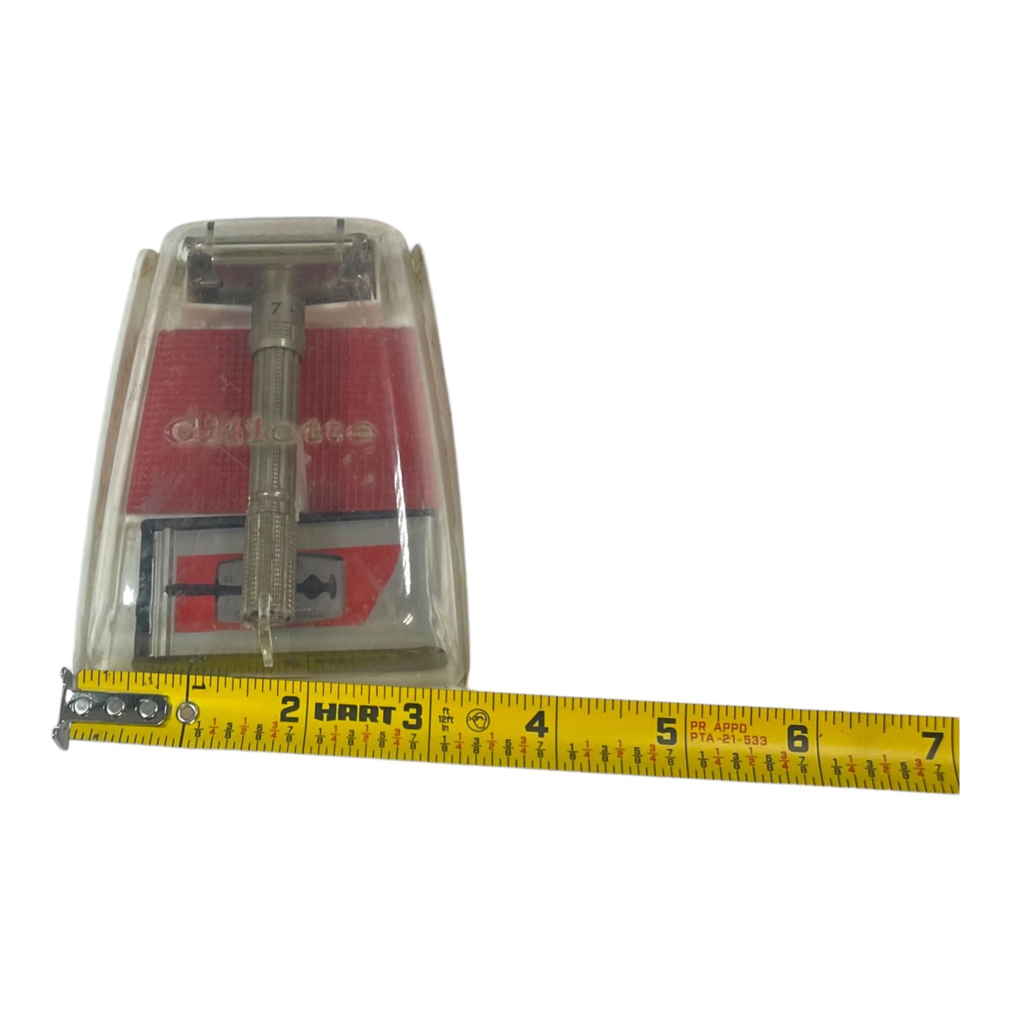 1962 Gillette Slim Adjustable Safety Razor Set Schick Super Chromium ...