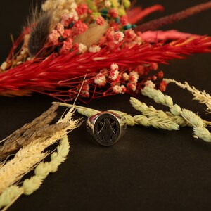 Marian Consecration Ring Virgin Mary Ring Sterling Silver | Etsy