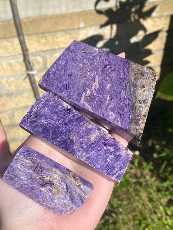 Charoite Slabs High Quality Natural Charoite Beautiful - Etsy
