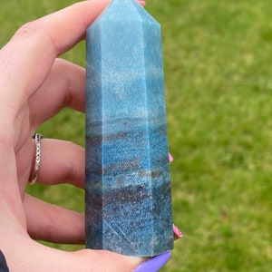 Trolleite Towers Natural High Quality Trolleite Blue Crystal Tower - Etsy