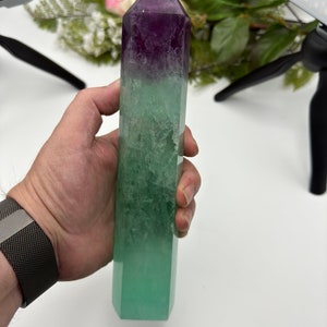Watermelon Fluorite Towers Natural Rainbow Fluorite High Quality ...