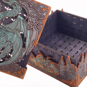 Dragon Box Plan. 3mm, 1/8inch (3.175mm), 3.6mm, 4mm, 4.5mm, 5mm. Laser ...