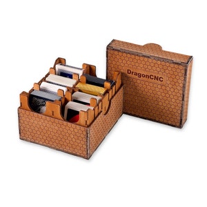 Laser-cut Gaming Card Box Template Bundle for DIY Enthusiasts. Laser ...