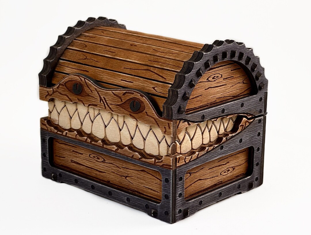 Monster Treasure Chest. 3mm, 1/8 Inch (3.175mm), 3.6mm, 4mm, 4.5mm, and ...