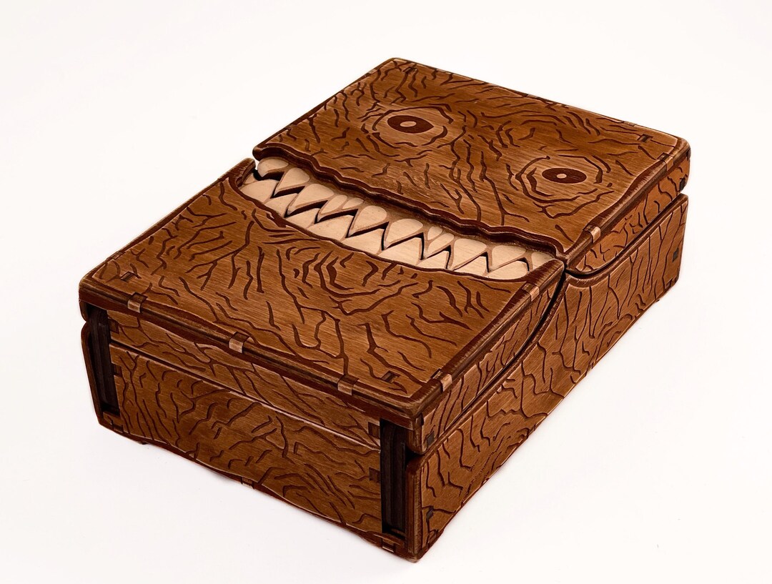 Monster Box Plan. 3mm, 1/8 Inch (3.175mm), 3.6mm, 4mm, 4.5mm. Laser Cut ...