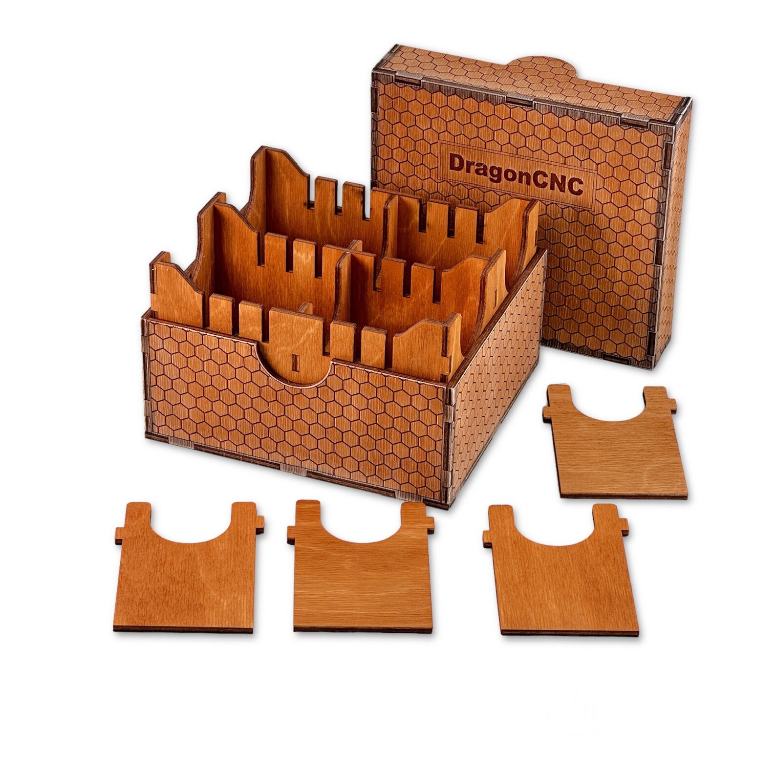 Laser-cut Gaming Card Box Template Bundle for DIY Enthusiasts. Laser ...