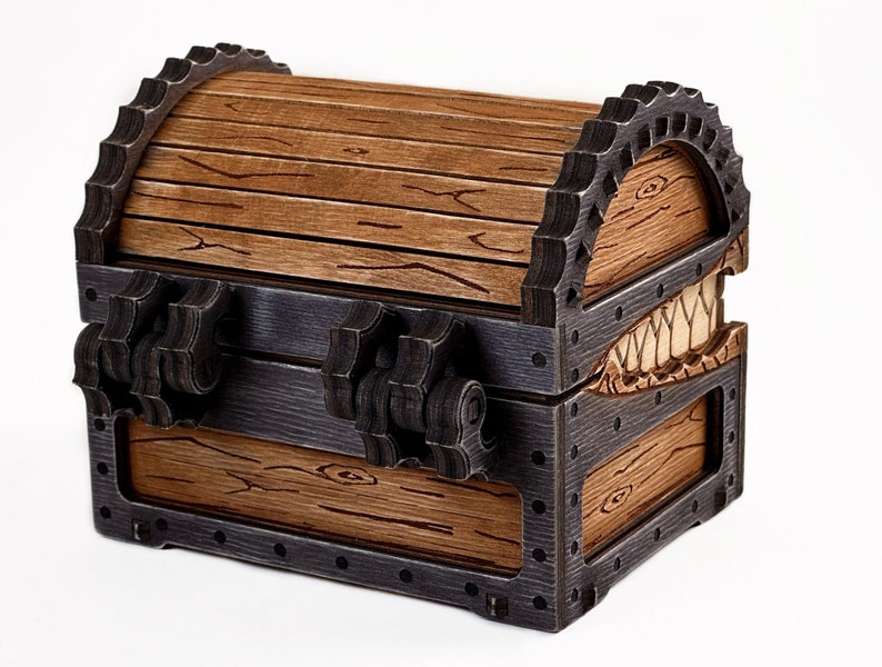 Monster Treasure Chest. 3mm, 1/8 Inch (3.175mm), 3.6mm, 4mm, 4.5mm, and ...