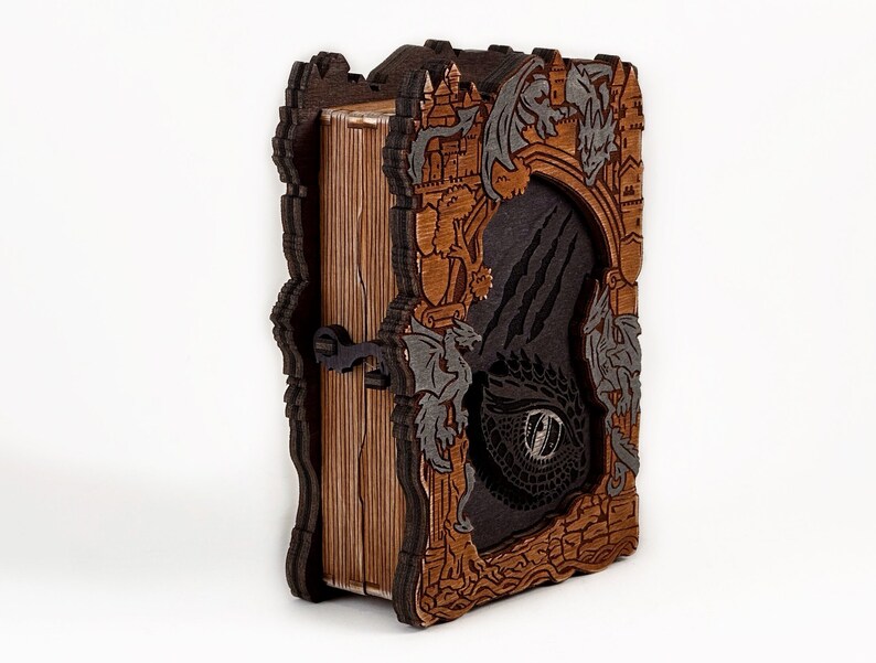 Dragon Book Box Mini Plan. 3mm, 1/8inch (3.175mm), 3.6mm, 4mm, 4.5mm ...