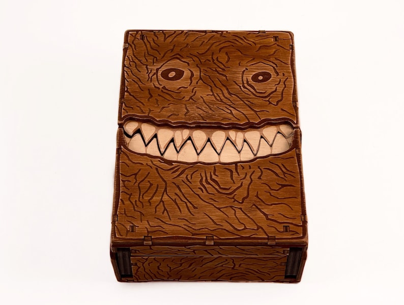 Monster Box Plan. 3mm, 1/8 Inch (3.175mm), 3.6mm, 4mm, 4.5mm. Laser Cut ...