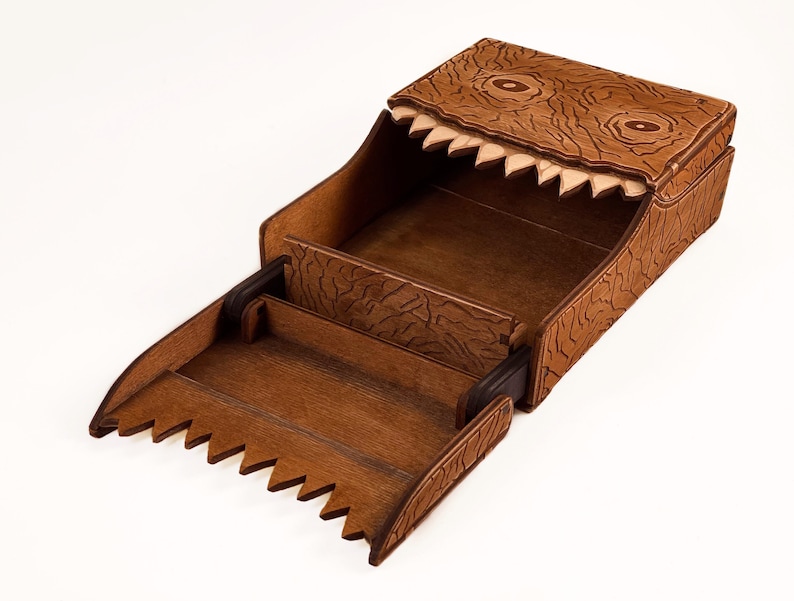 Monster Box Plan. 3mm, 1/8 Inch (3.175mm), 3.6mm, 4mm, 4.5mm. Laser Cut ...