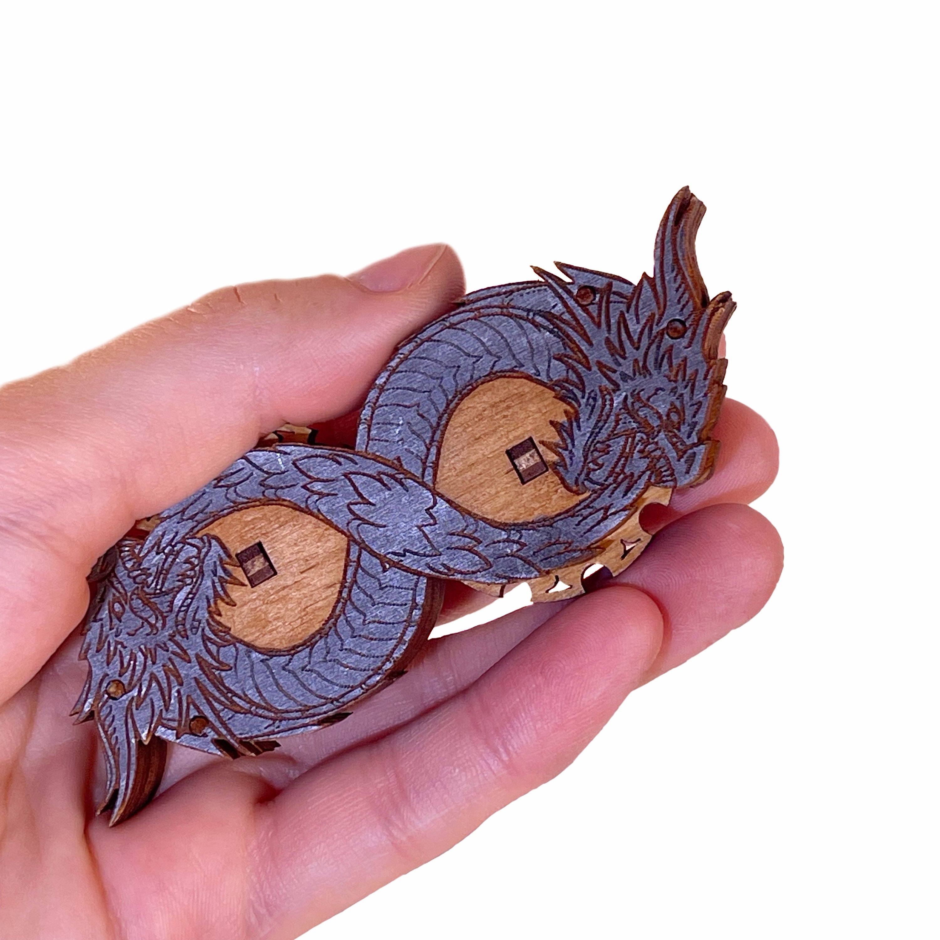 Digital CNC Laser-cut Hit Point and Life Counter. 3mm, 1/8inch (3.175mm ...