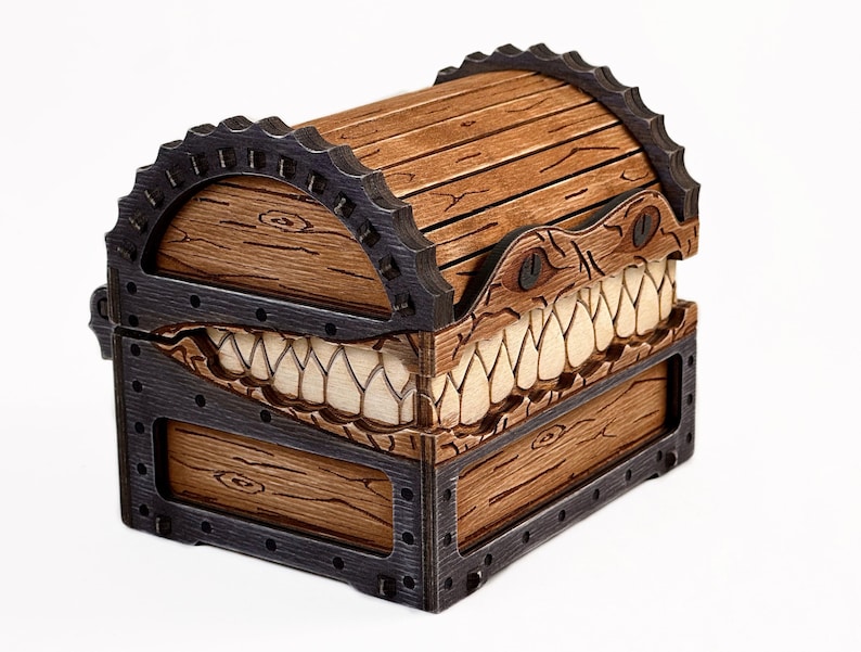 Monster Treasure Chest. 3mm, 1/8 Inch (3.175mm), 3.6mm, 4mm, 4.5mm, and ...