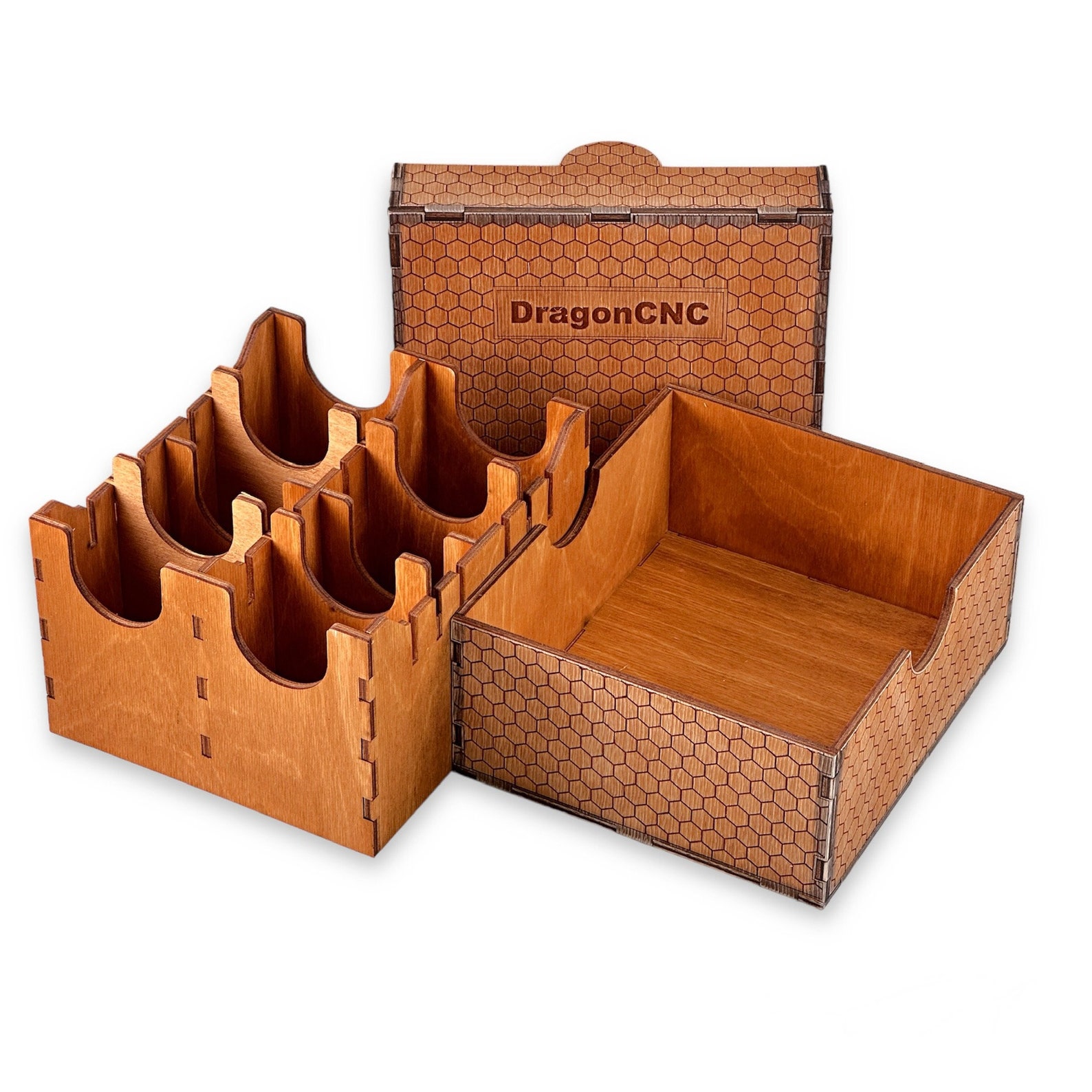 Laser-cut Gaming Card Box Template Bundle for DIY Enthusiasts. Laser ...