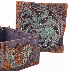 Dragon Box Plan. 3mm, 1/8inch (3.175mm), 3.6mm, 4mm, 4.5mm, 5mm. Laser ...