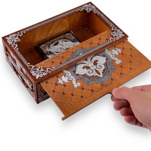 Wooden Box Plan. Laser Cut Files SVG, PDF, DXF. Digital Product. - Etsy