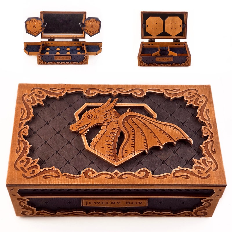Dragon Jewelry Box - Etsy