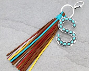 Keychain Turquoise | Etsy