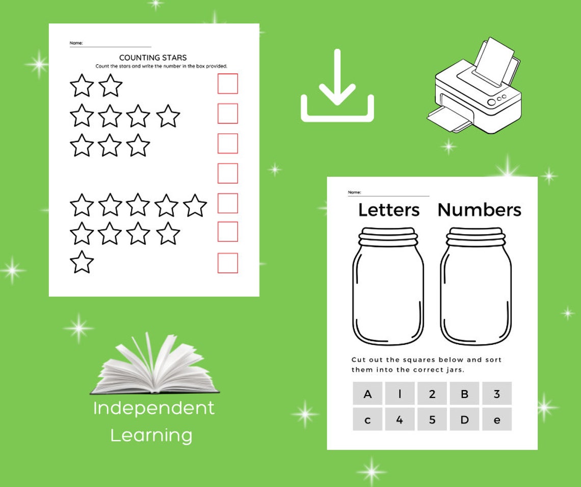 Get Ready for Kindergarten Worksheets Worksheets for Preschoolers ...