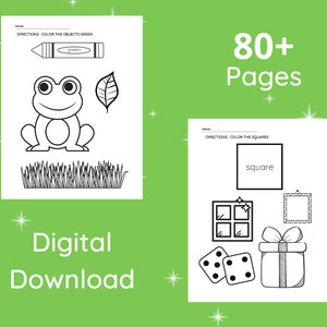 Get Ready for Kindergarten Worksheets Worksheets for Preschoolers ...