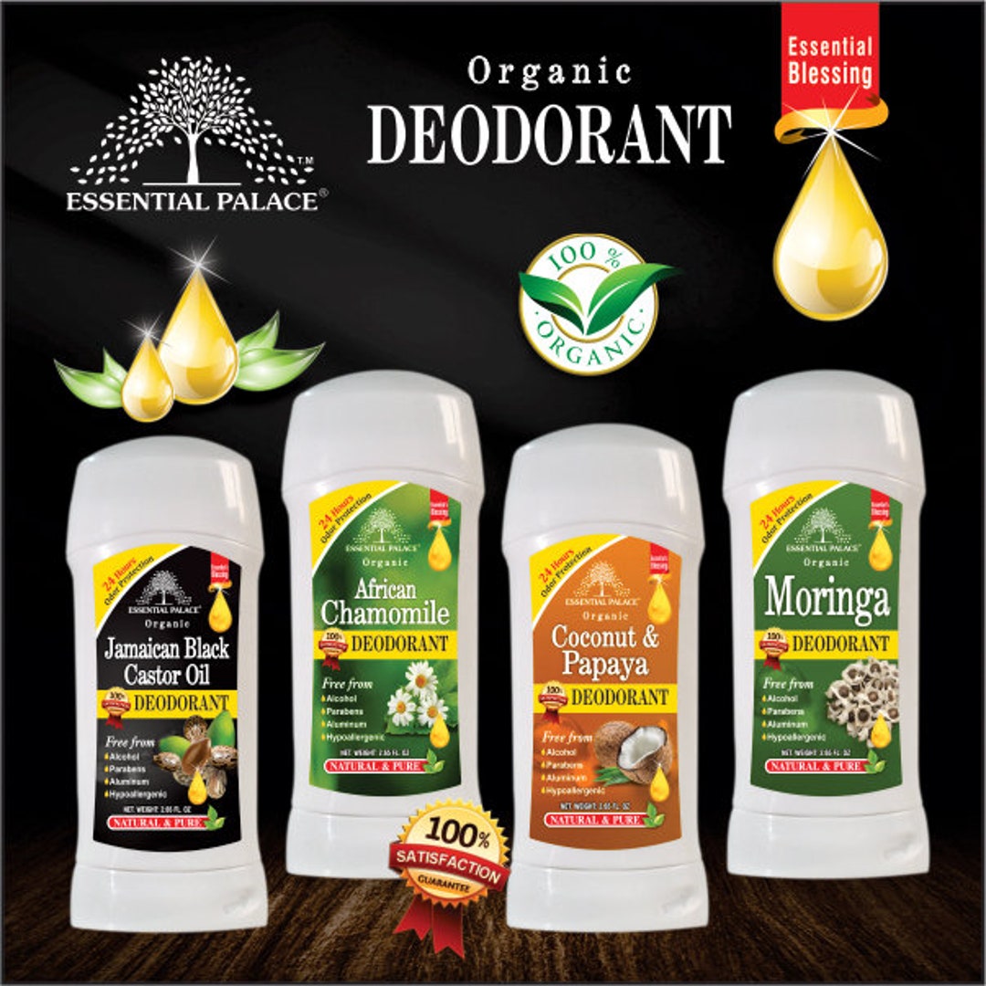 1 Organic Unisex Deodorant for Men and Women / Aluminum Free / Alcohol ...