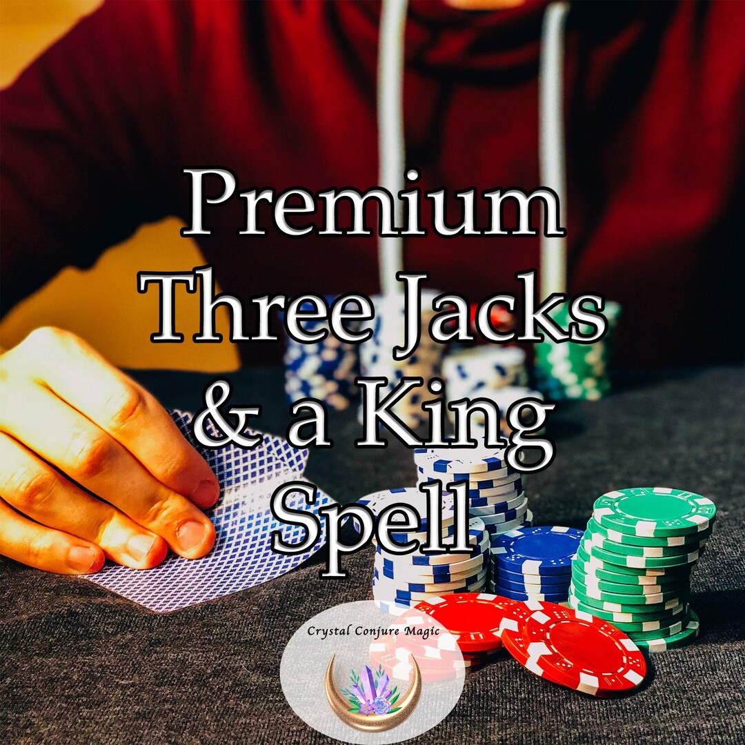 Premium Three Jacks & a King Spell - Start Your Winning Streak Now! - Etsy