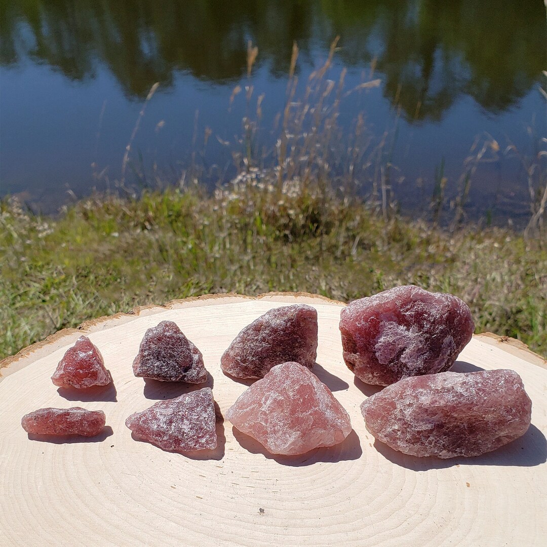 Red Hummingbird Quartz Cherry Tanzurine Tanzurine Rough Quartz Cherry ...