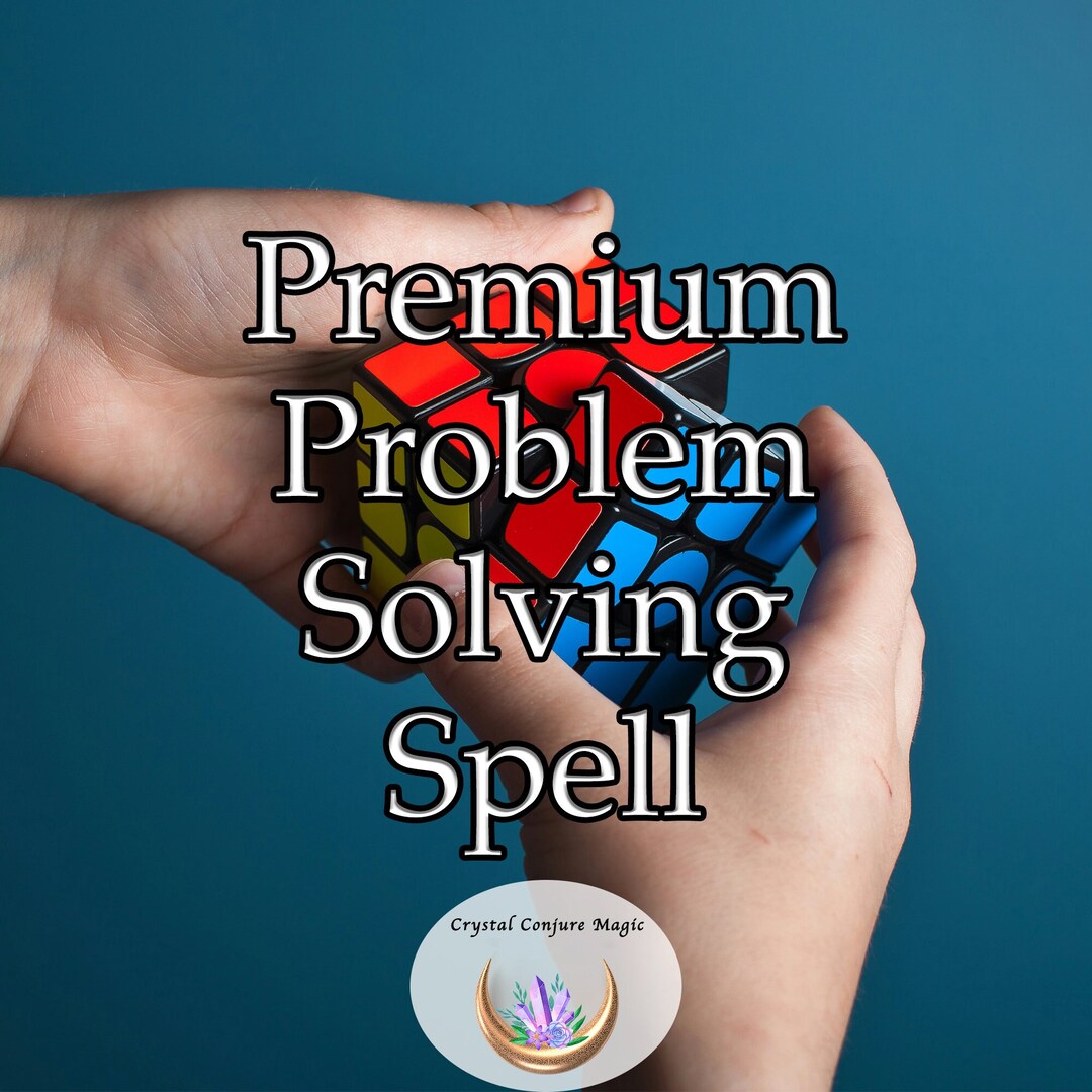 Premium Problem Solving Spell Intricately Woven With Elements of Wisdom ...