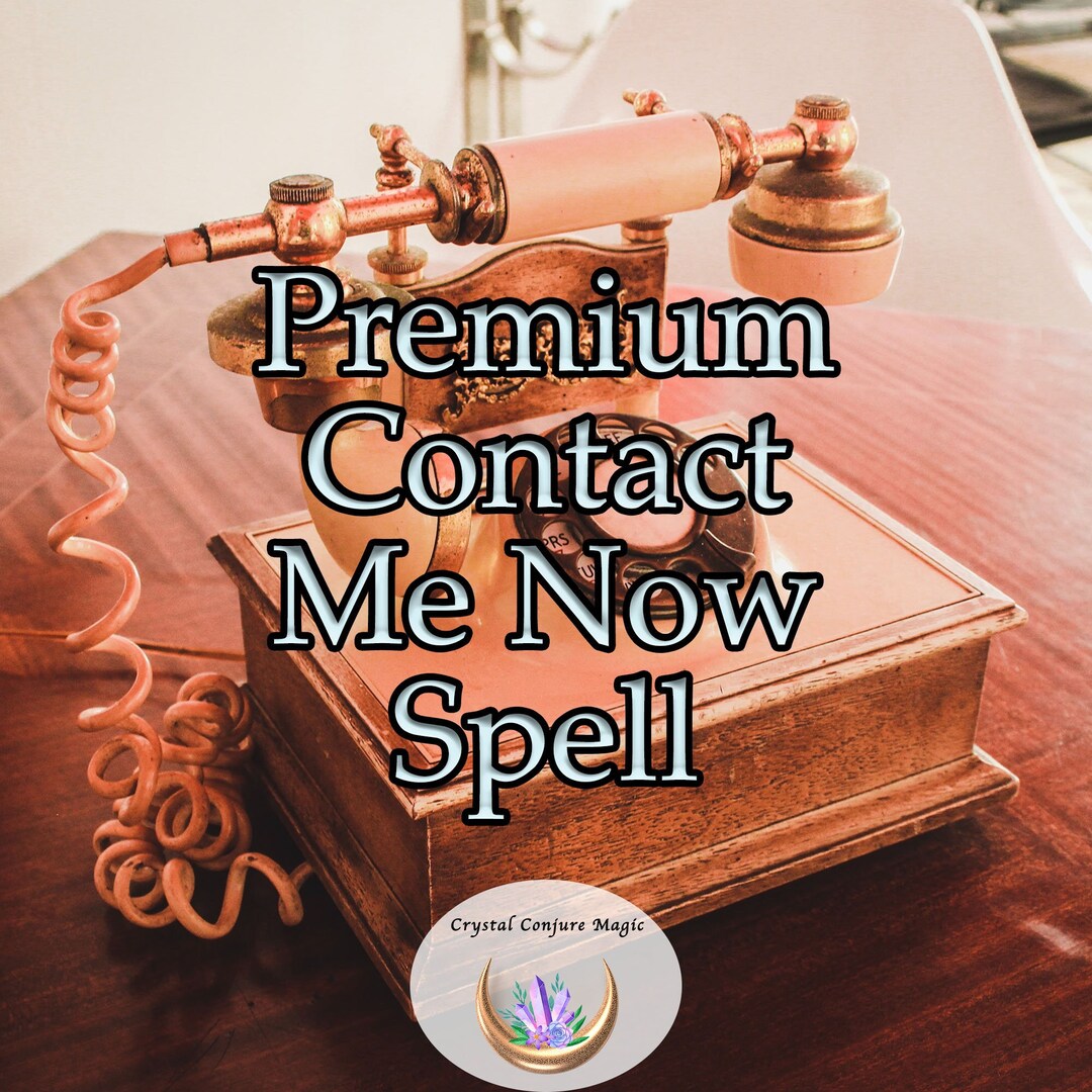 Premium Contact Me Now! Spell - Photo Proof, FREE Tarot Reading. Get ...