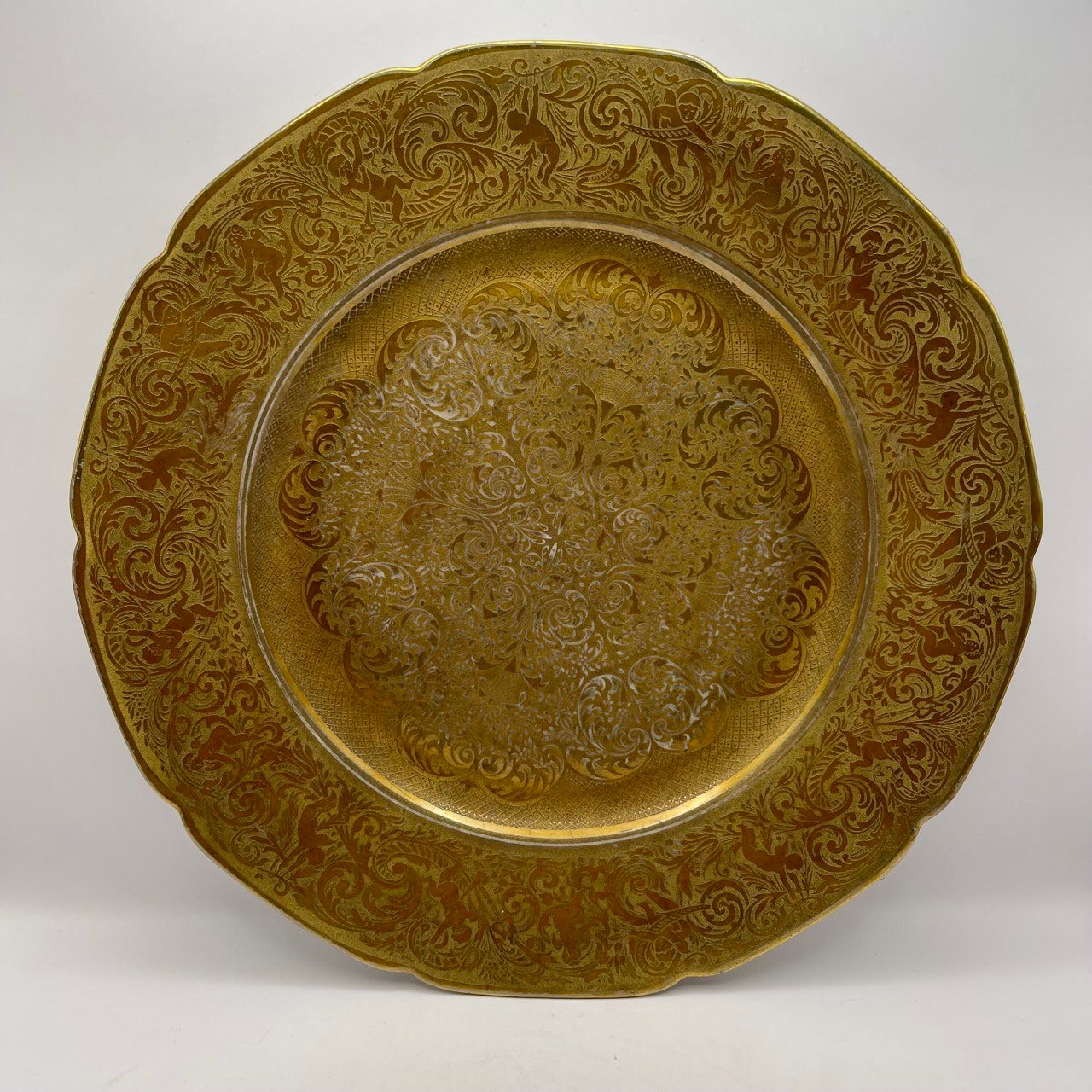 Antique Porcelain Baroque Style Plate. Czechoslovakia. 1875 - Etsy