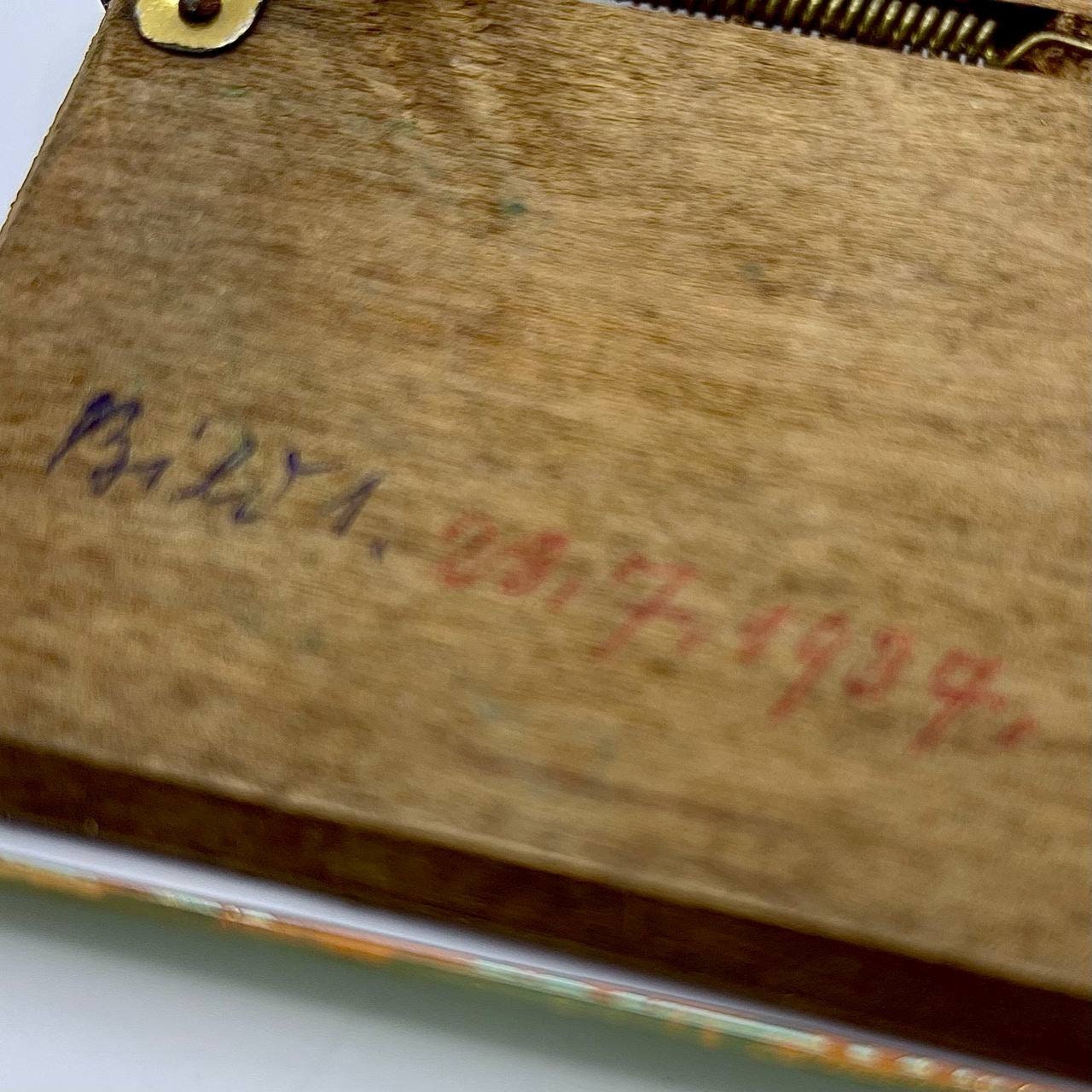 Vintage Handmade Desktop Picture Frame. France. 1832 - Etsy