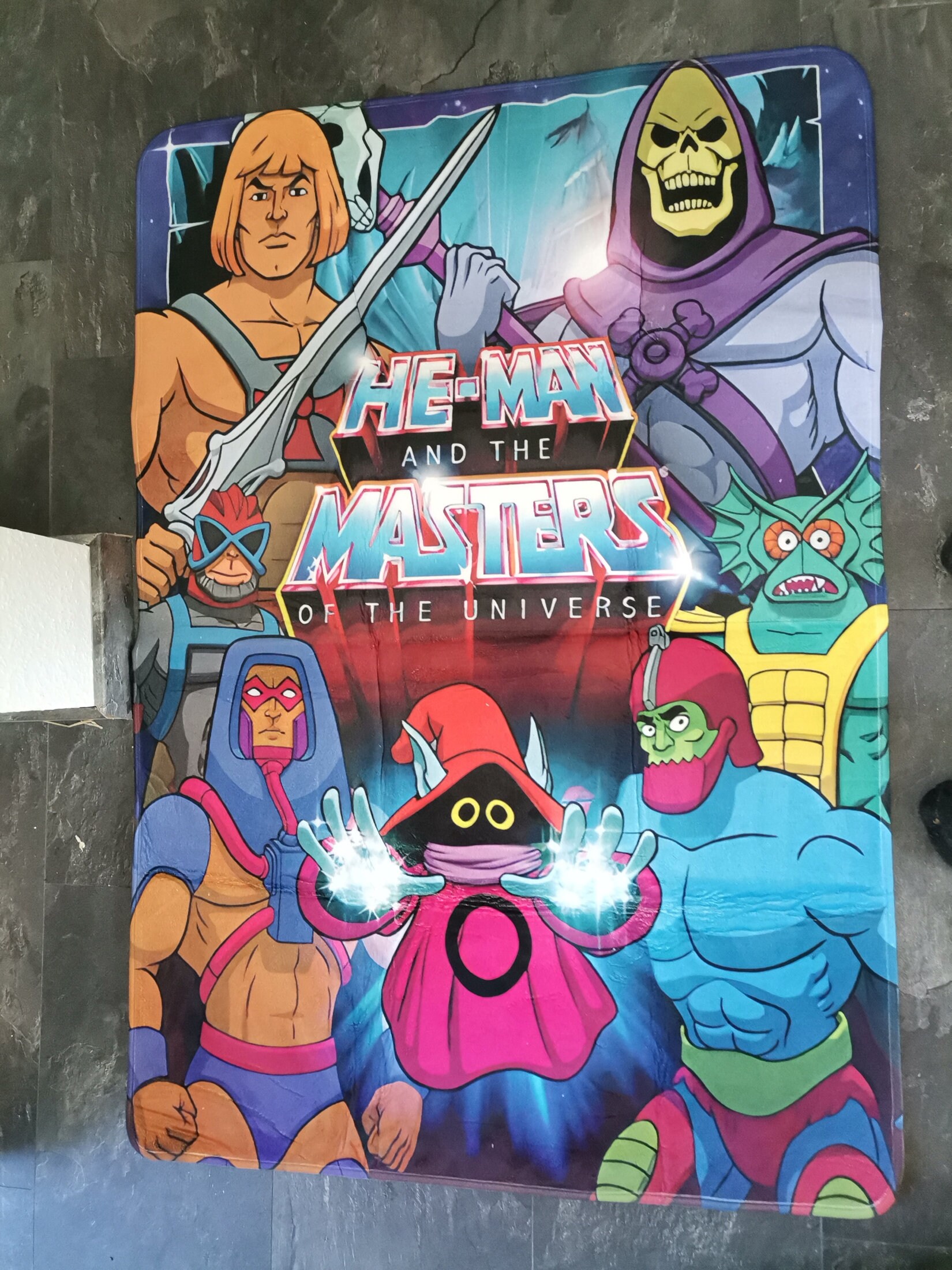 Ghostbusters BIG Merchandise Artwork Slimer Venkman Egon Rug Carpet ...