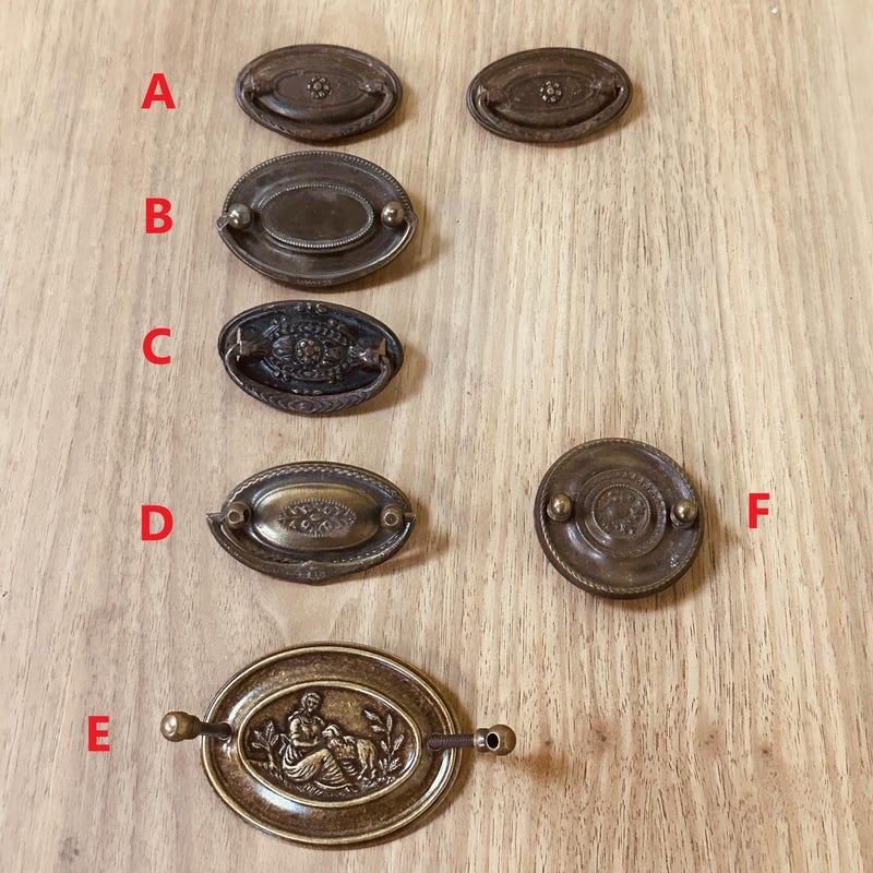 Antique Drawer Pulls - Etsy