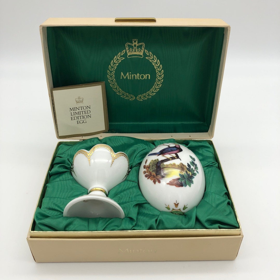 RARE Limited Edition Royal Doulton MINTON Egg in Box With COA - Etsy