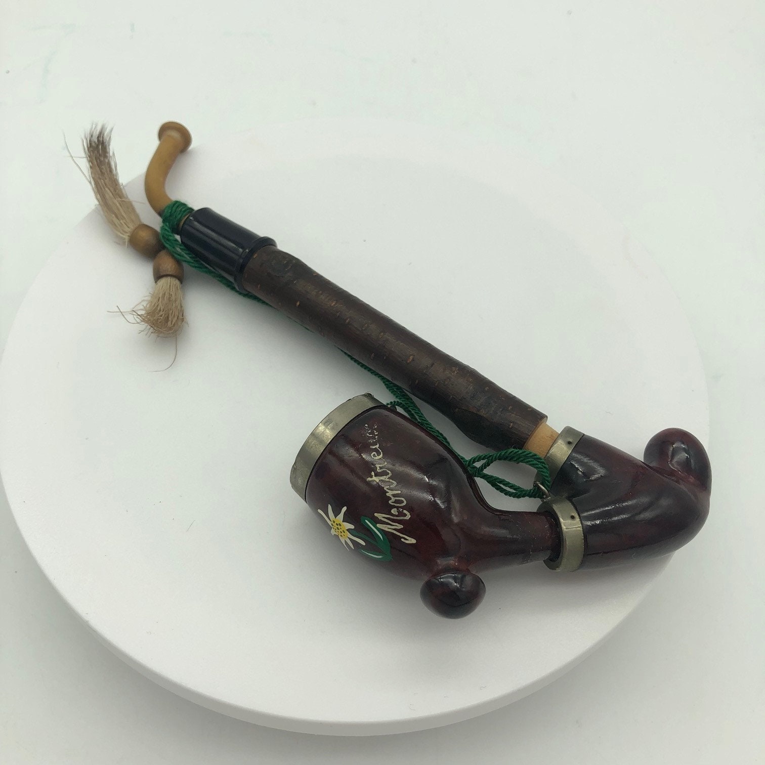 Vintage Swiss Bruyere Garantie Briar Wood Pipe - Etsy