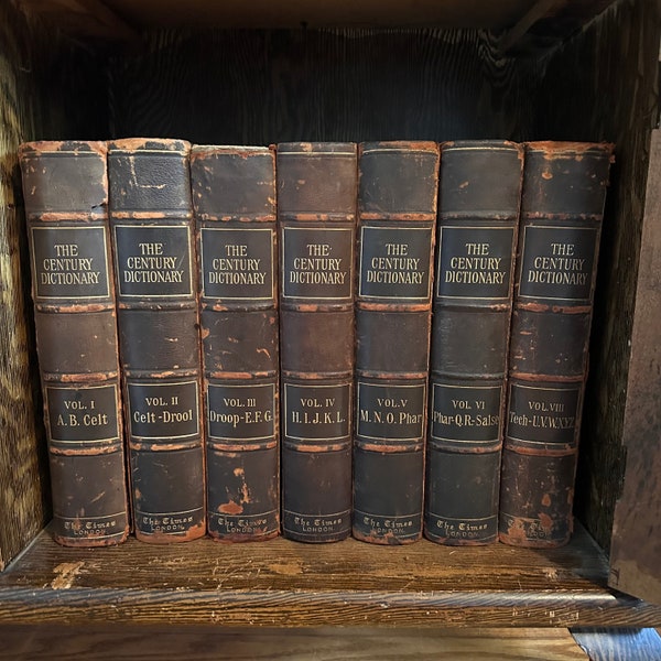 Antique Dictionary - Etsy