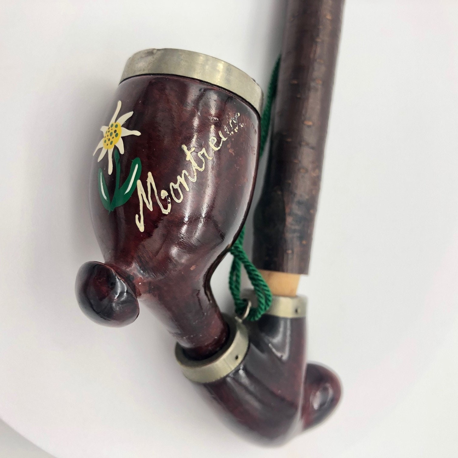 Vintage Swiss Bruyere Garantie Briar Wood Pipe - Etsy