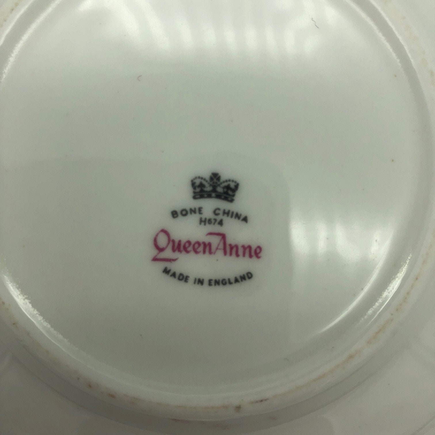 Vintage Queen Anne Tea Cup and Saucer With Roses England - Etsy