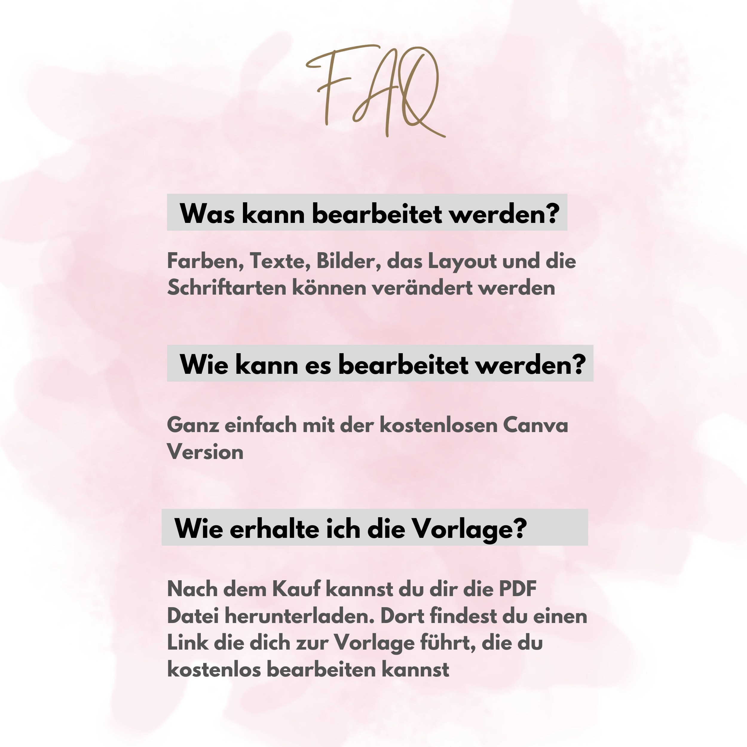 Invoice Template Small Business Correct Invoice German Digital Canva ...