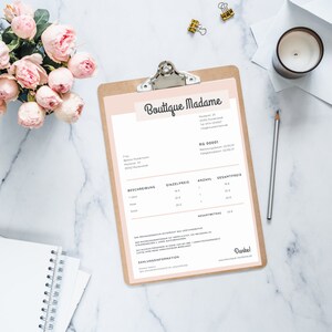 Invoice Template Small Business Correct Invoice German Digital Canva ...