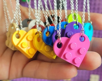Lego® Heart Necklace - Etsy