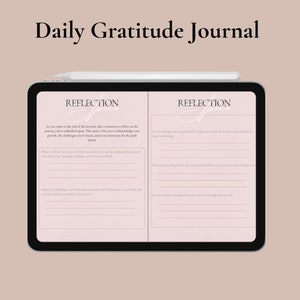 Digital 100-day Gratitude & Mood Journal PDF With Bonus Stickers ...