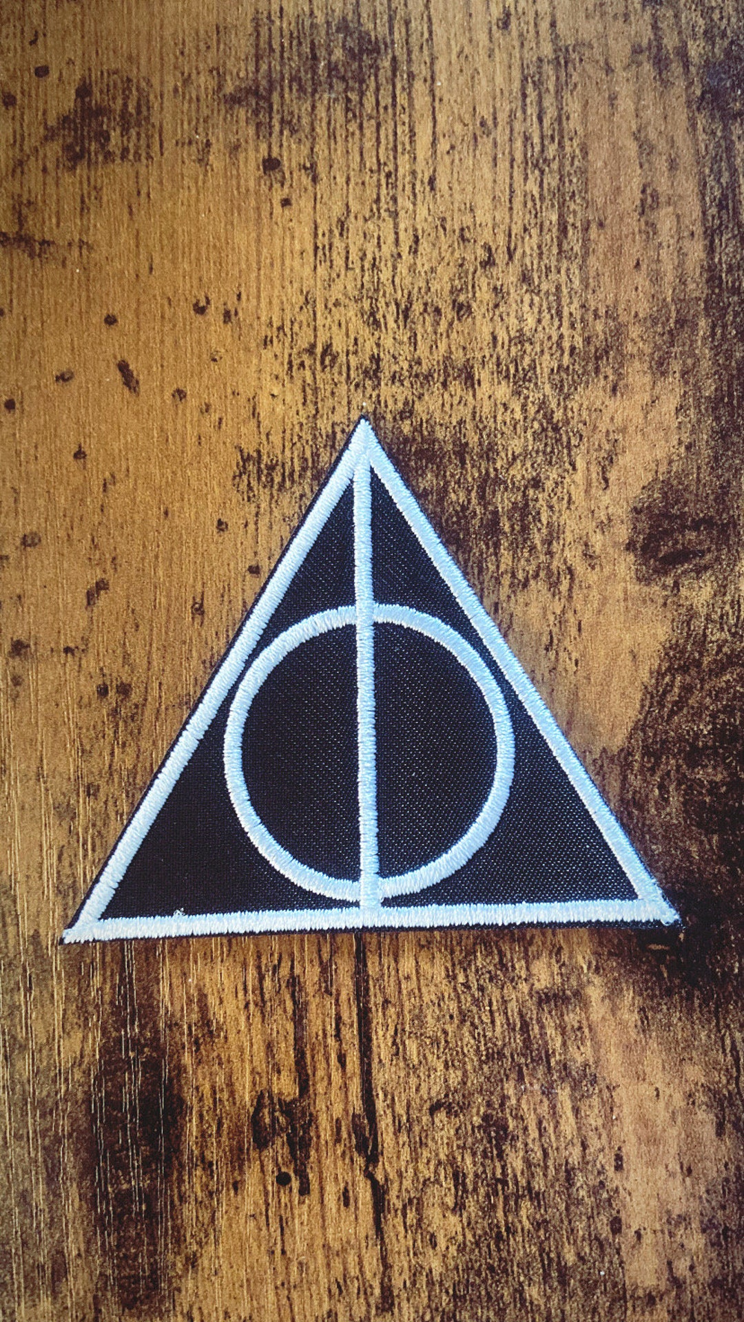 Harry Potter Deathly Hallows Iron on Patch - Etsy