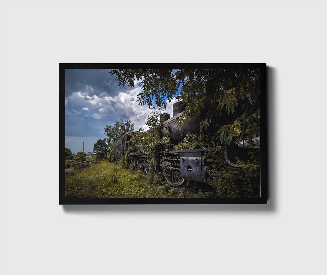 Steam Locomotive | Wall Poster | Wall Art Print | Train Posters ...