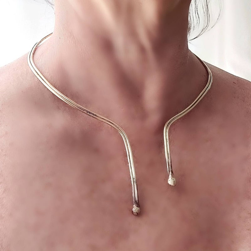 Open Collar Necklace - Etsy